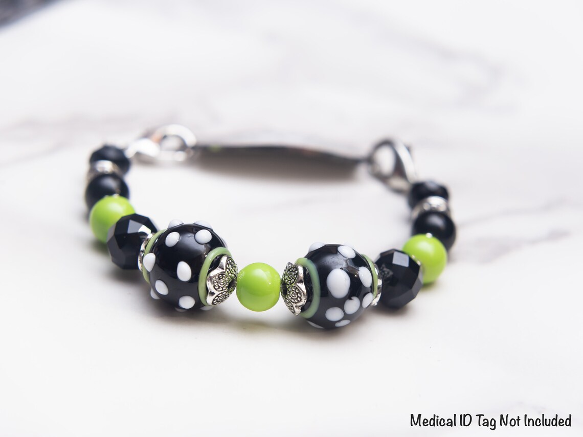 Stretch Medic Alert Bracelet | Replacement Medical ID Bracelet ...