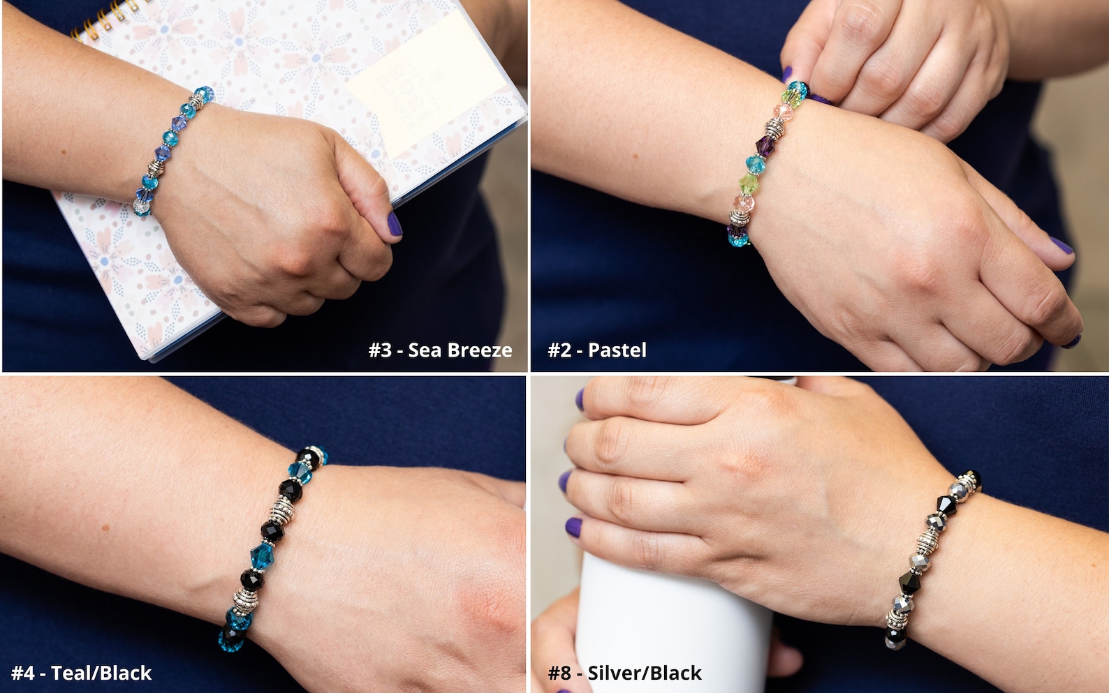 Medical Alert Bracelet Replacement STRETCH Beaded - Etsy