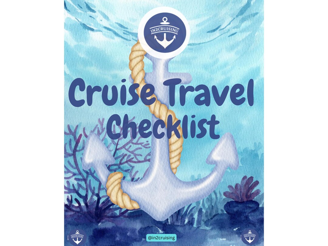 Cruise Embarkation Day Checklist | Before You Leave Home Guide | Cruise ...