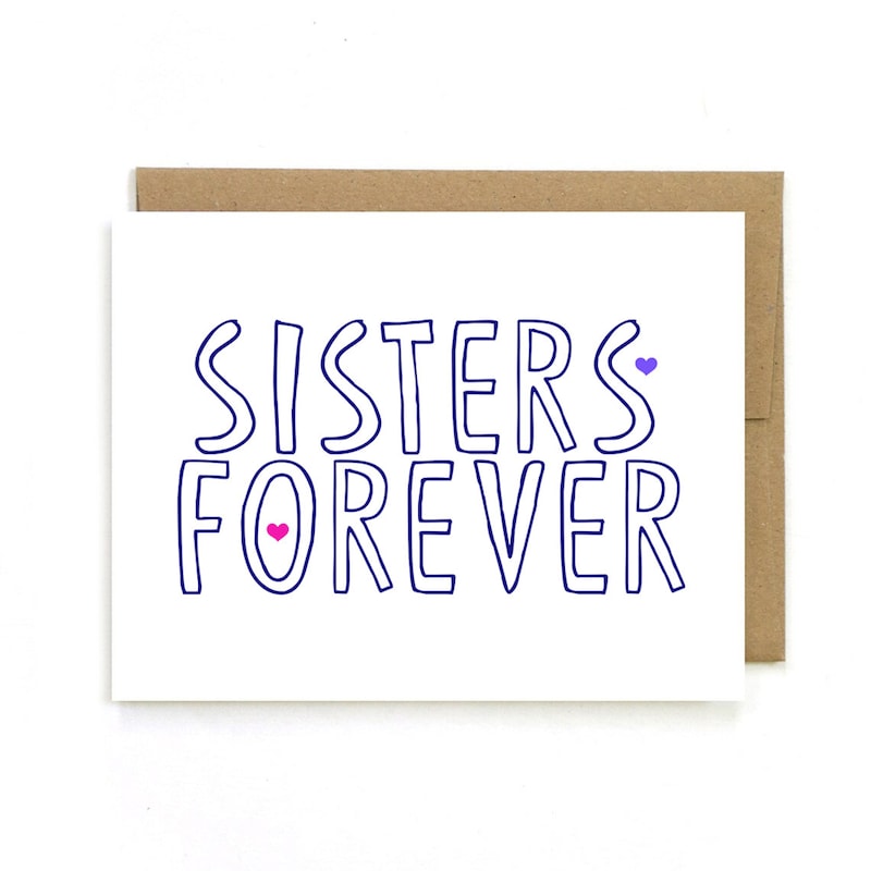 Sister Forever - Etsy