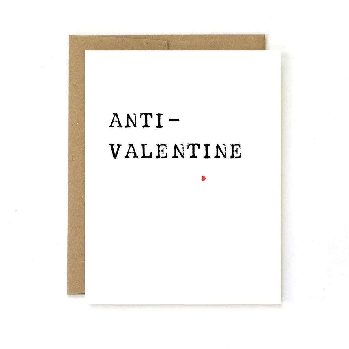 Anti Valentine's Day Card, I Hate Valentine's Day Card, Anti-valentine ...