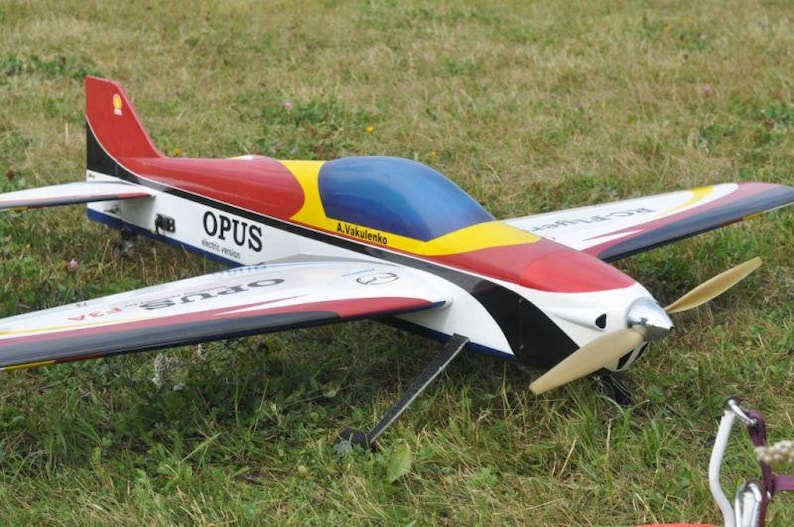 Opus Rc Airplane Plans for Laser Cutting Dxf Dwg Cdr Jpg Cnc Diy ...