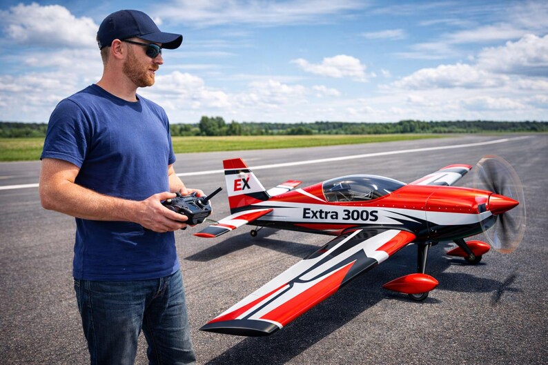 Plans Airplane Extra 300s Rc Cnc Laser Cut Files Dxf Svg Cdr Diy ...