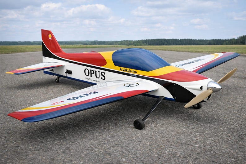 Opus Rc Airplane Plans for Laser Cutting Dxf Dwg Cdr Jpg Cnc Diy ...