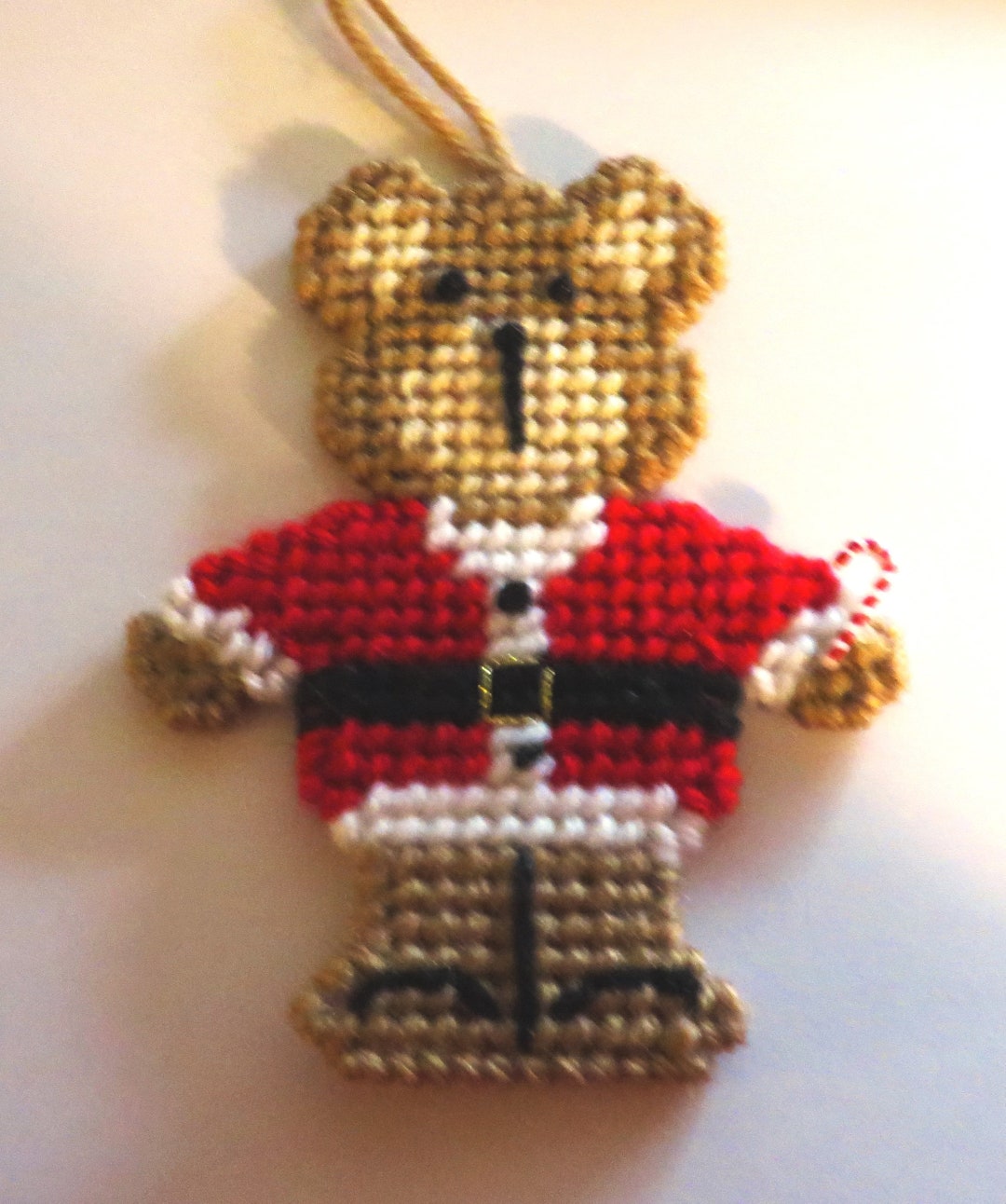 Little Bear in a Christmas Sweater Ornament - Etsy