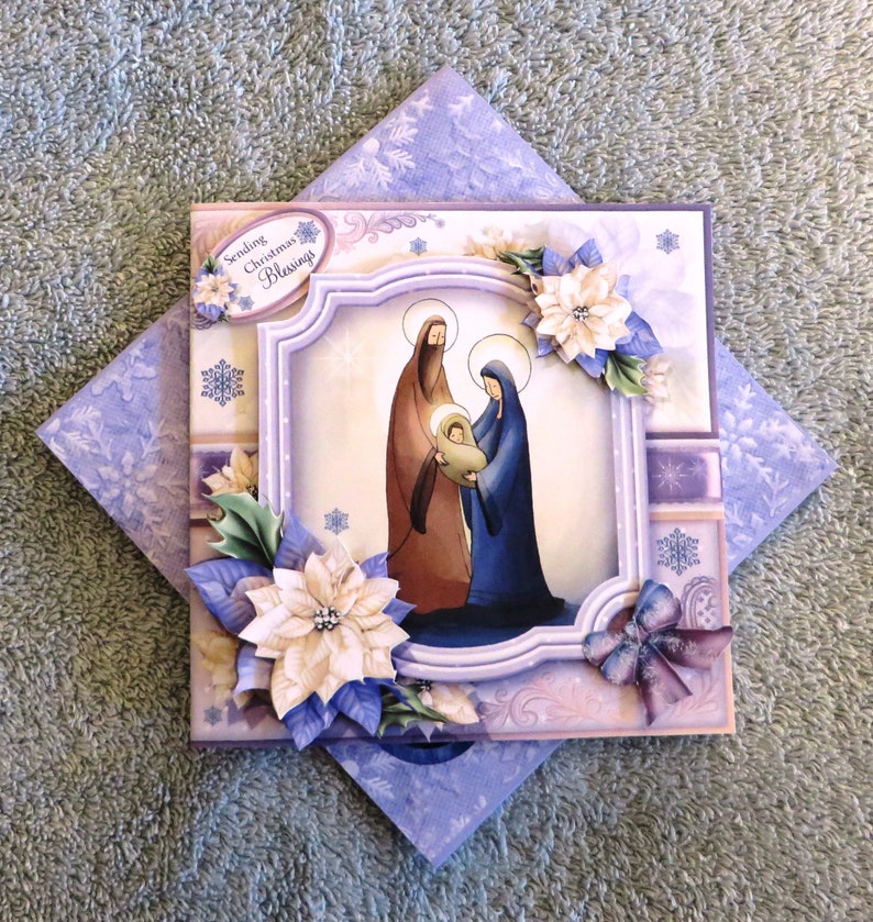 Handmade bethlehem Christmas Card. - Etsy