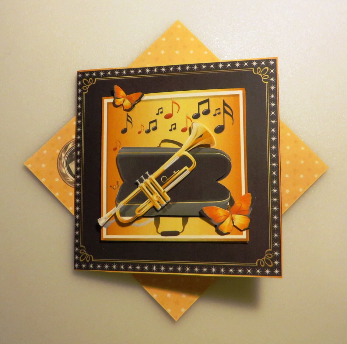 Handmade all That Jazz Birthday Card. - Etsy