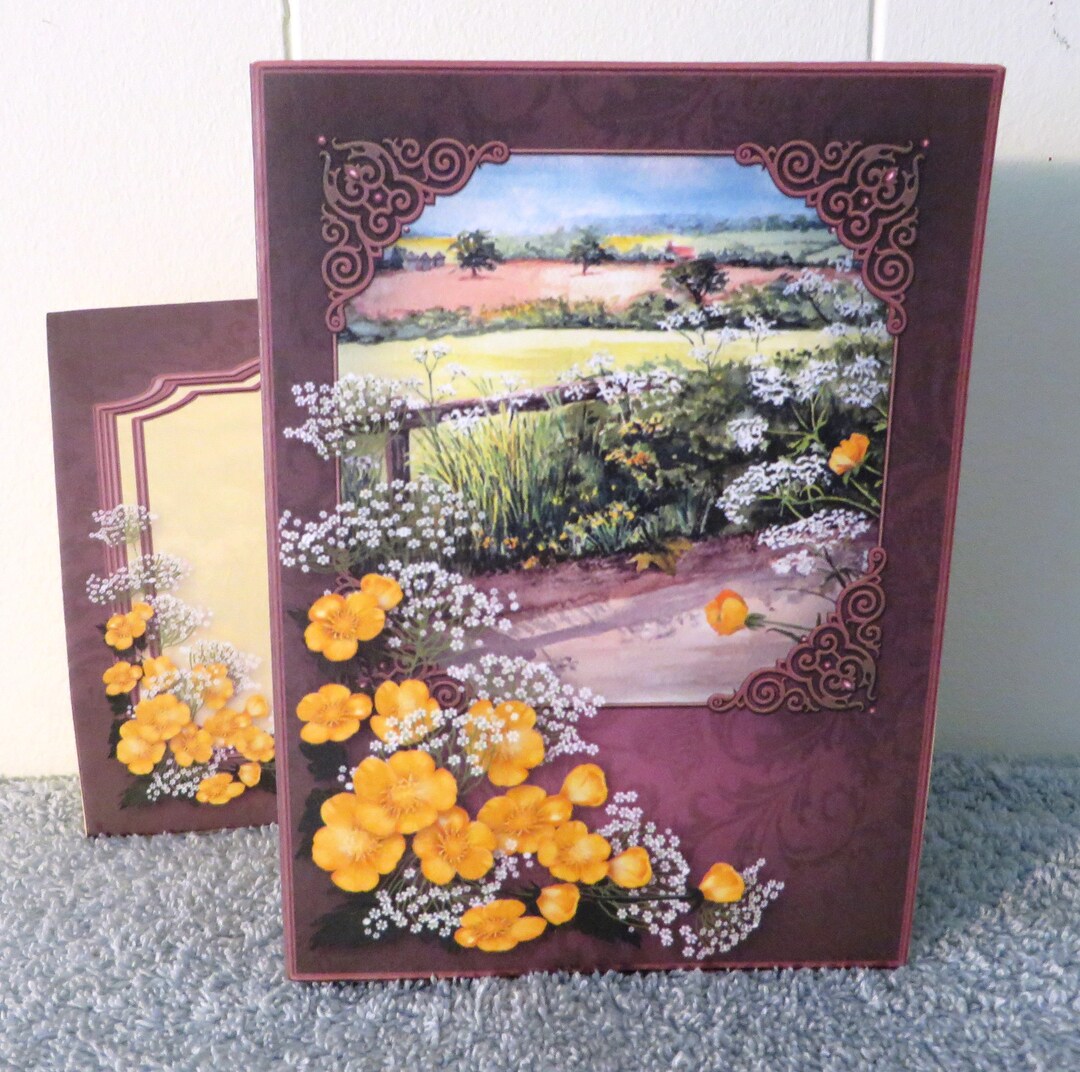 Handmade Buttercup Pop Out Get Well Card. - Etsy