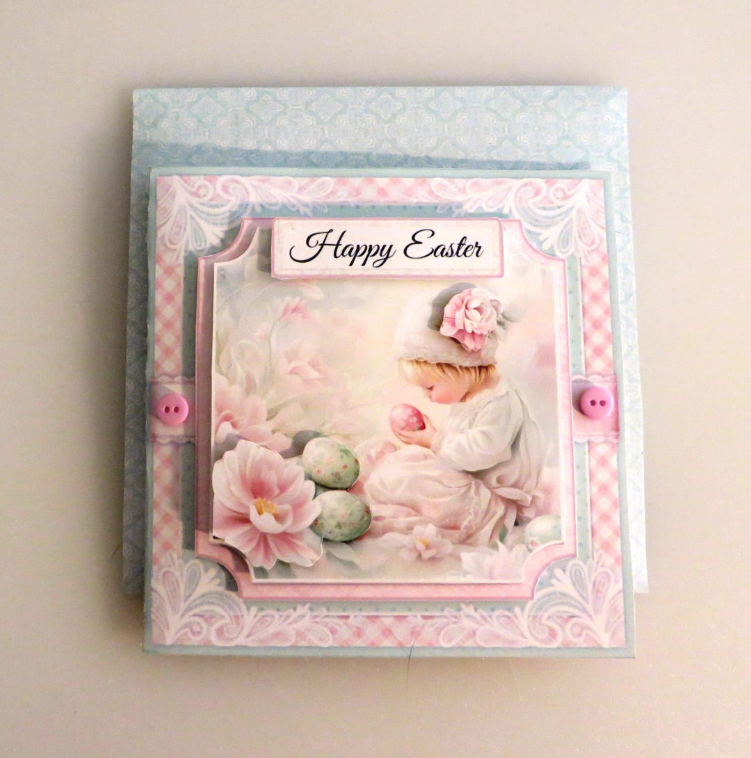 Spring Blossom Easter Card - Etsy