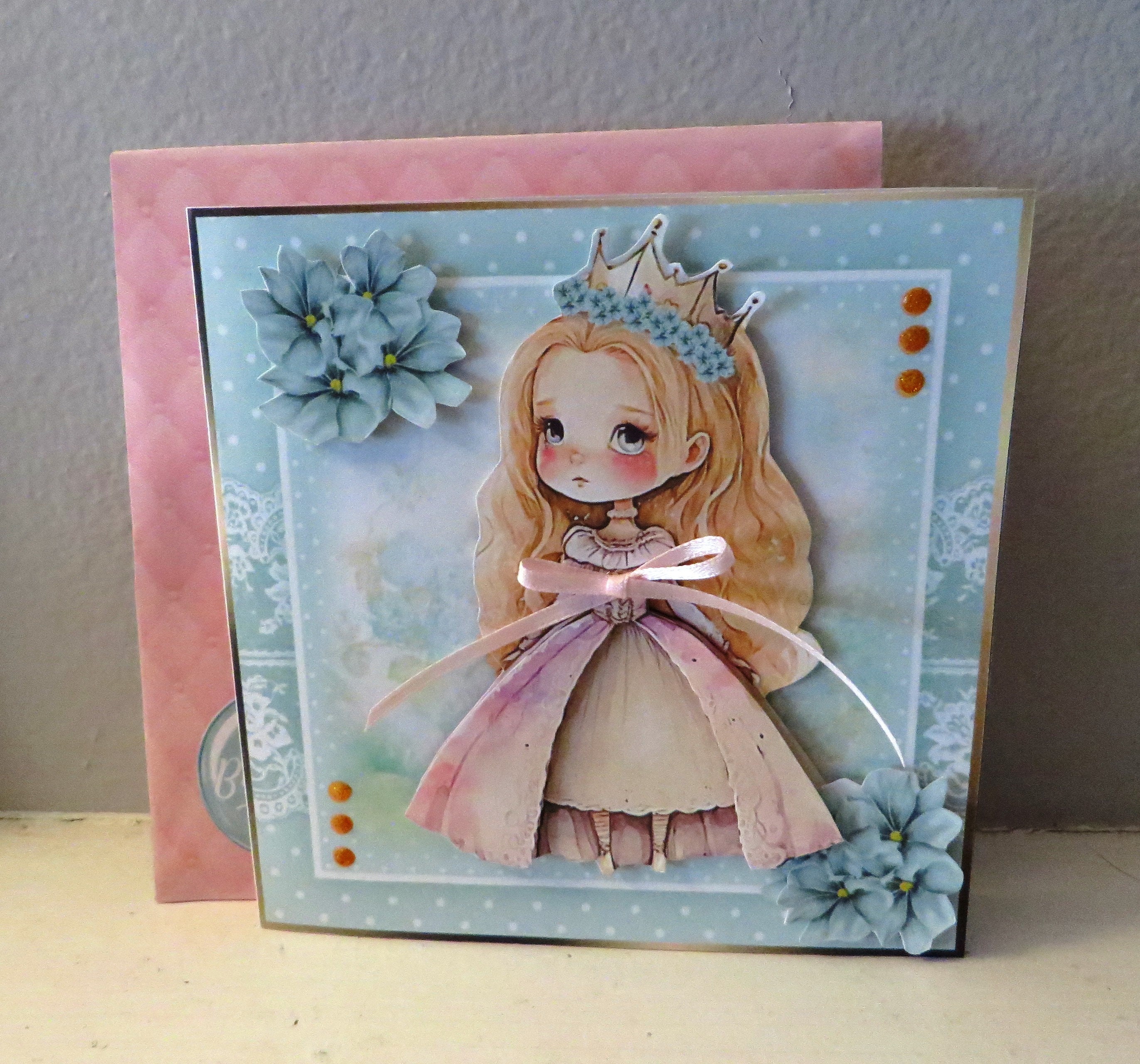 Beautiful Princess Birthday Card. - Etsy