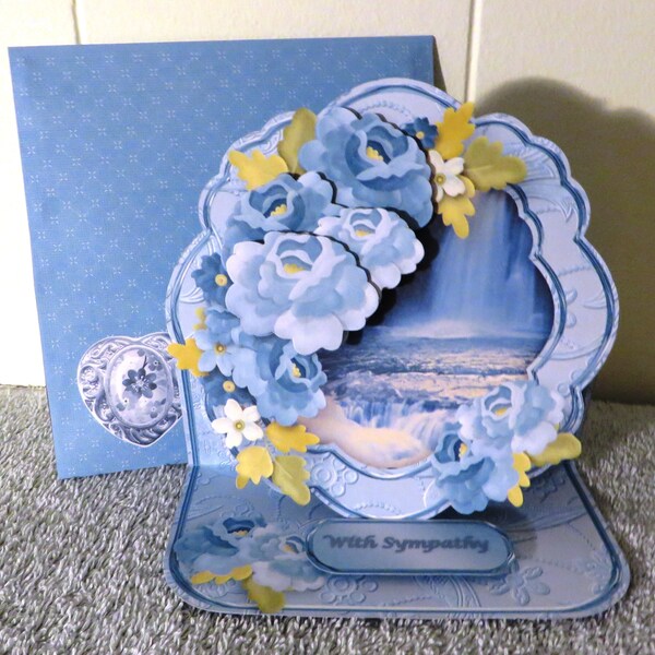 Waterfall Card - Etsy