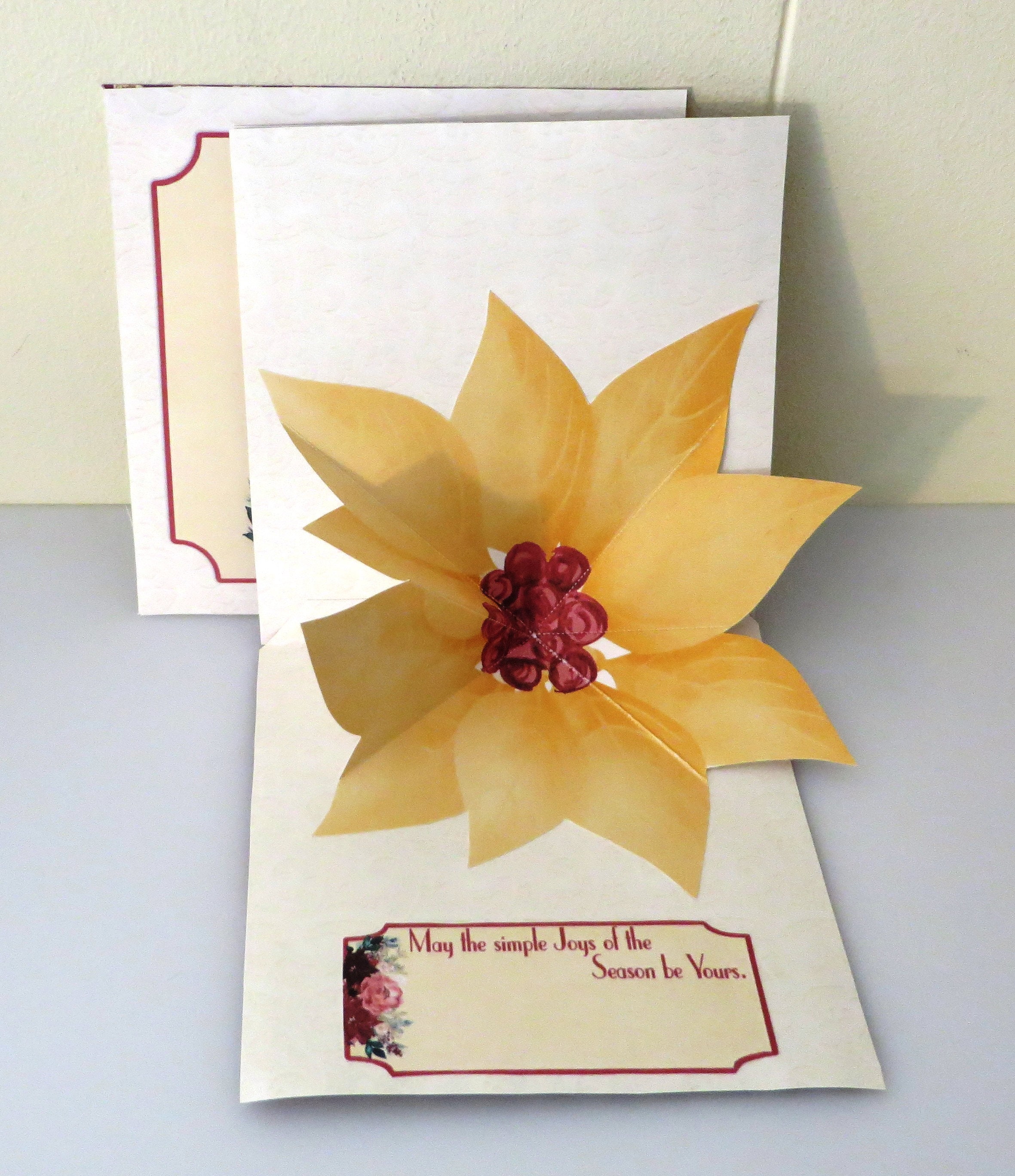 Handmade Deco Christmas Explosion Card. - Etsy