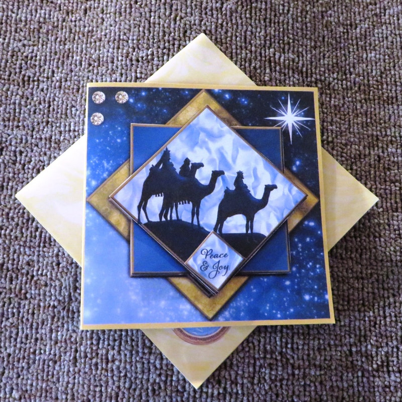 Three Kings Card - Etsy