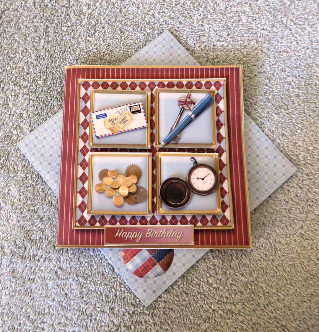 His Pocket Contents Birthday Card. - Etsy