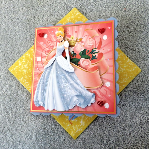 Cinderella Card - Etsy