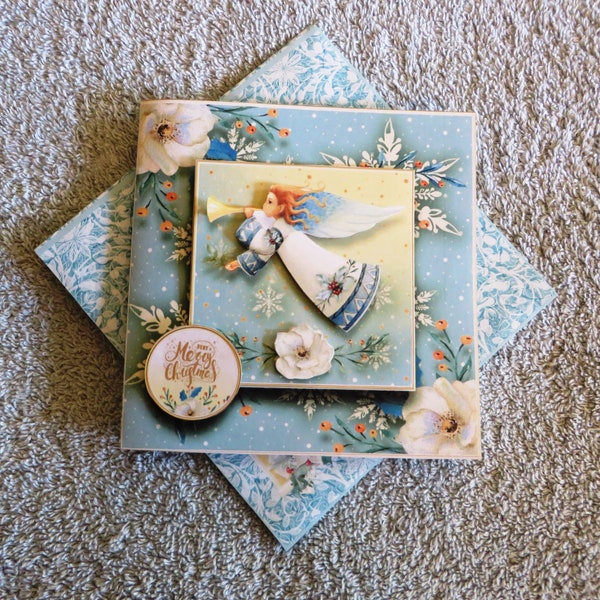 Angel Greeting Card - Etsy