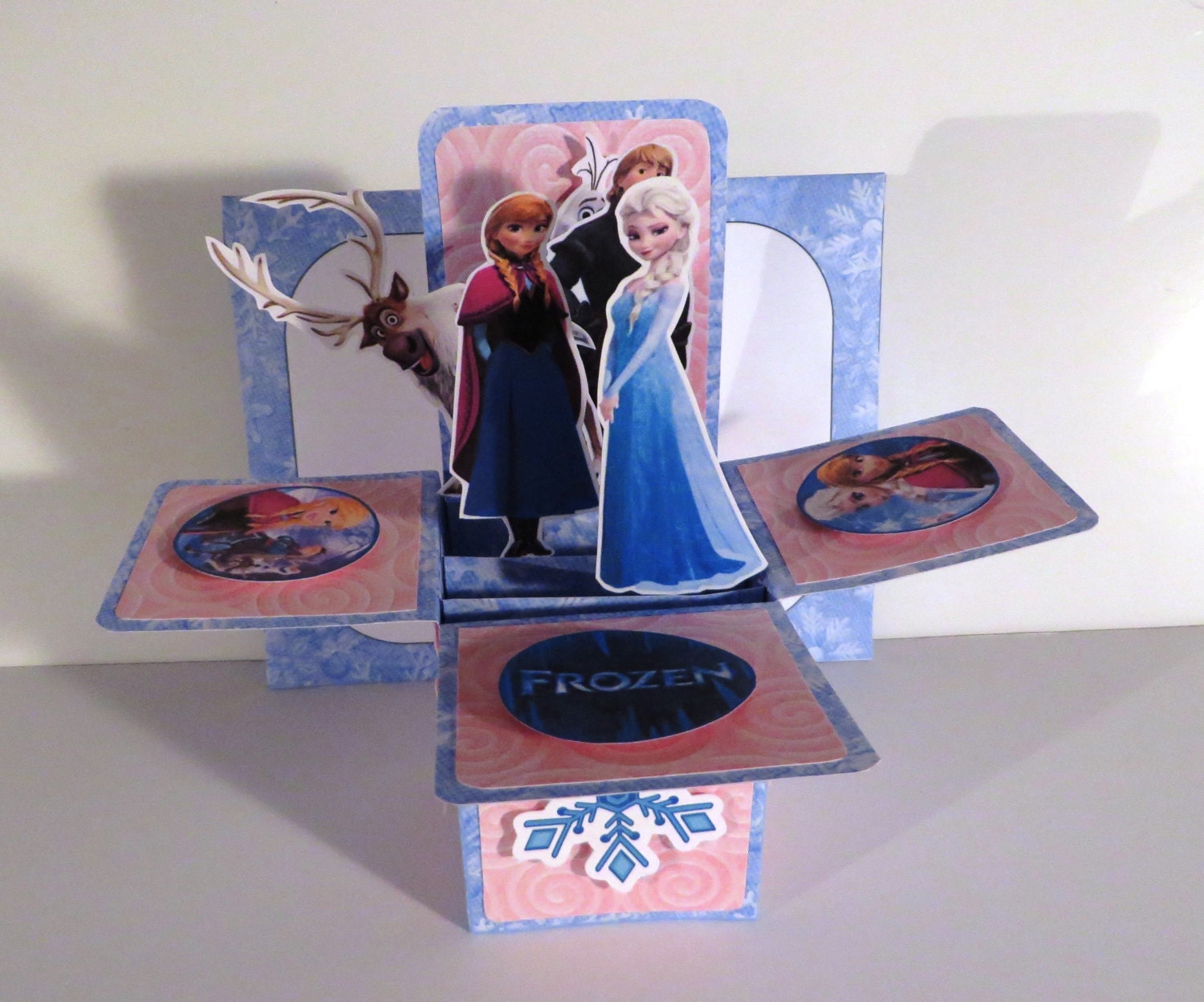 Frozen Card in a Box With Matching Envelope. - Etsy