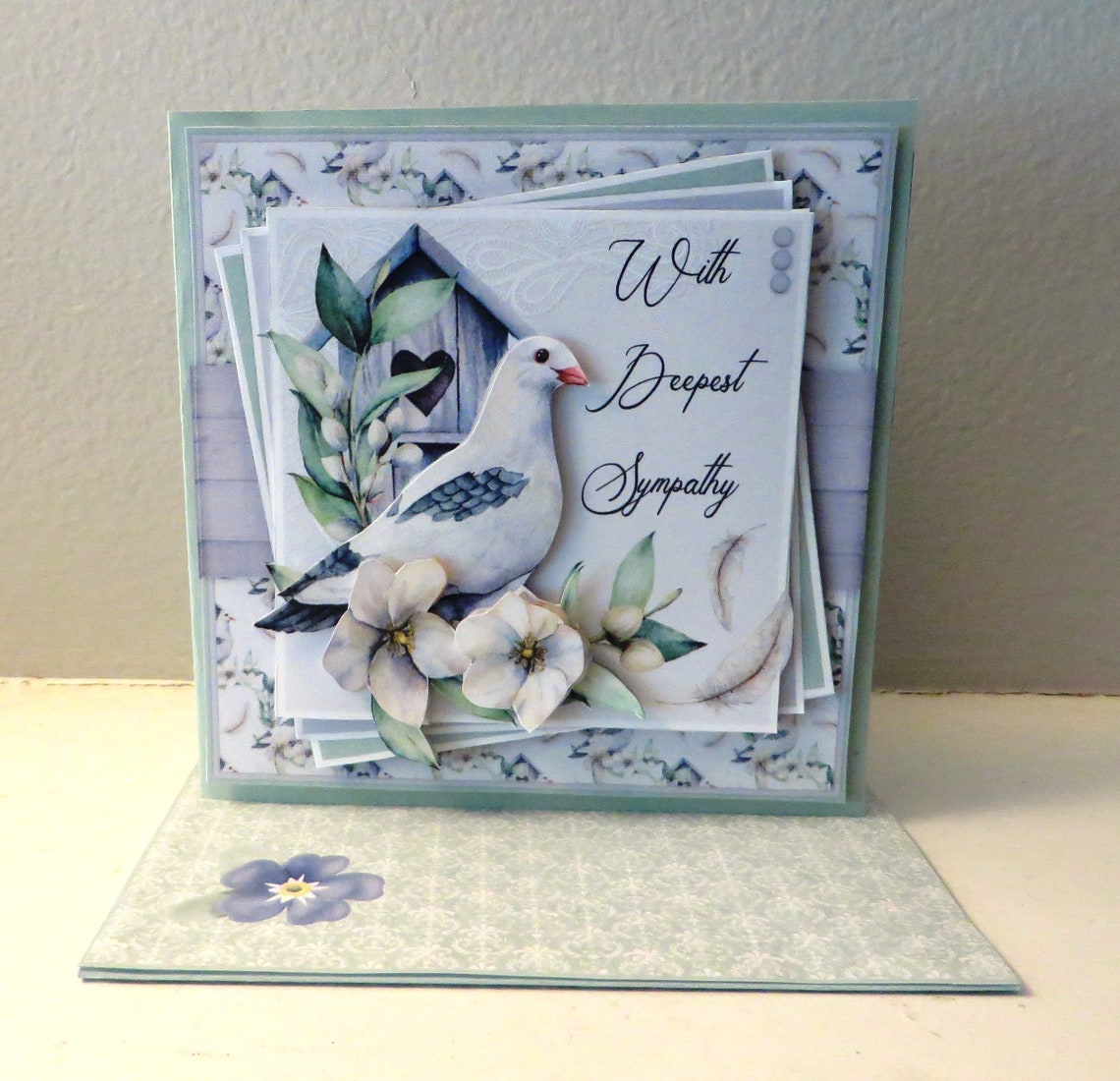 Mourning Dove Sympathy Card. - Etsy