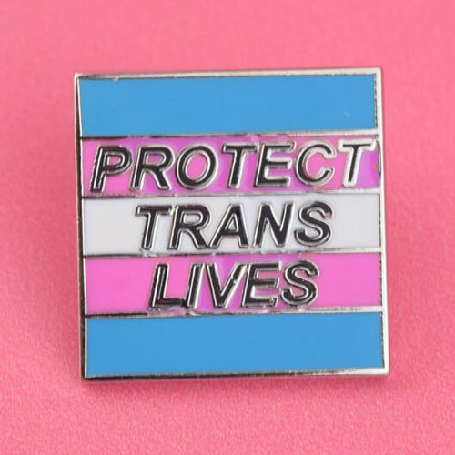 Protect Trans Youth Hard Enamel Pin - Etsy