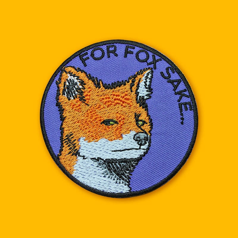 Fox Patch - Etsy