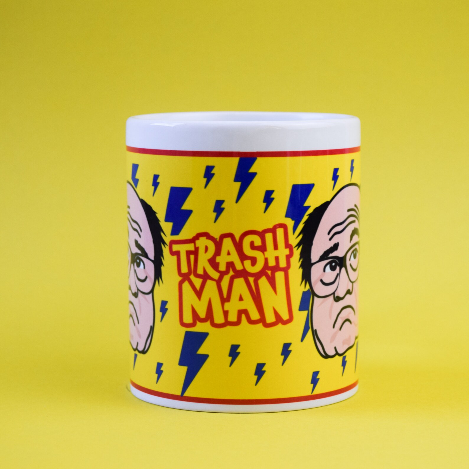 Danny Devito Trash Man Mug & Coaster Gift Set Netflix Funny - Etsy UK