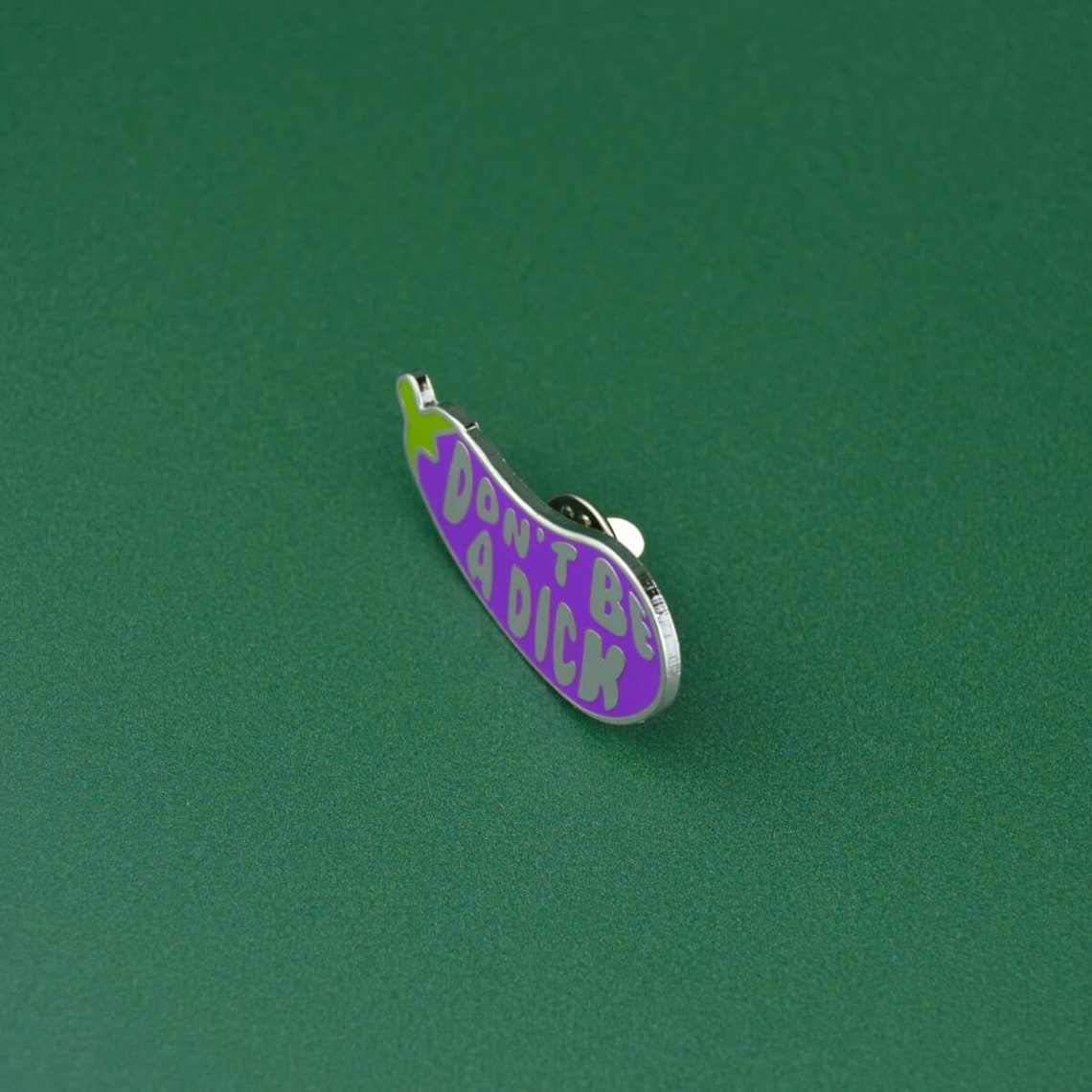 Dont Be A Dick Enamel Pin Badge Hard Enamel Nickel Free Etsy