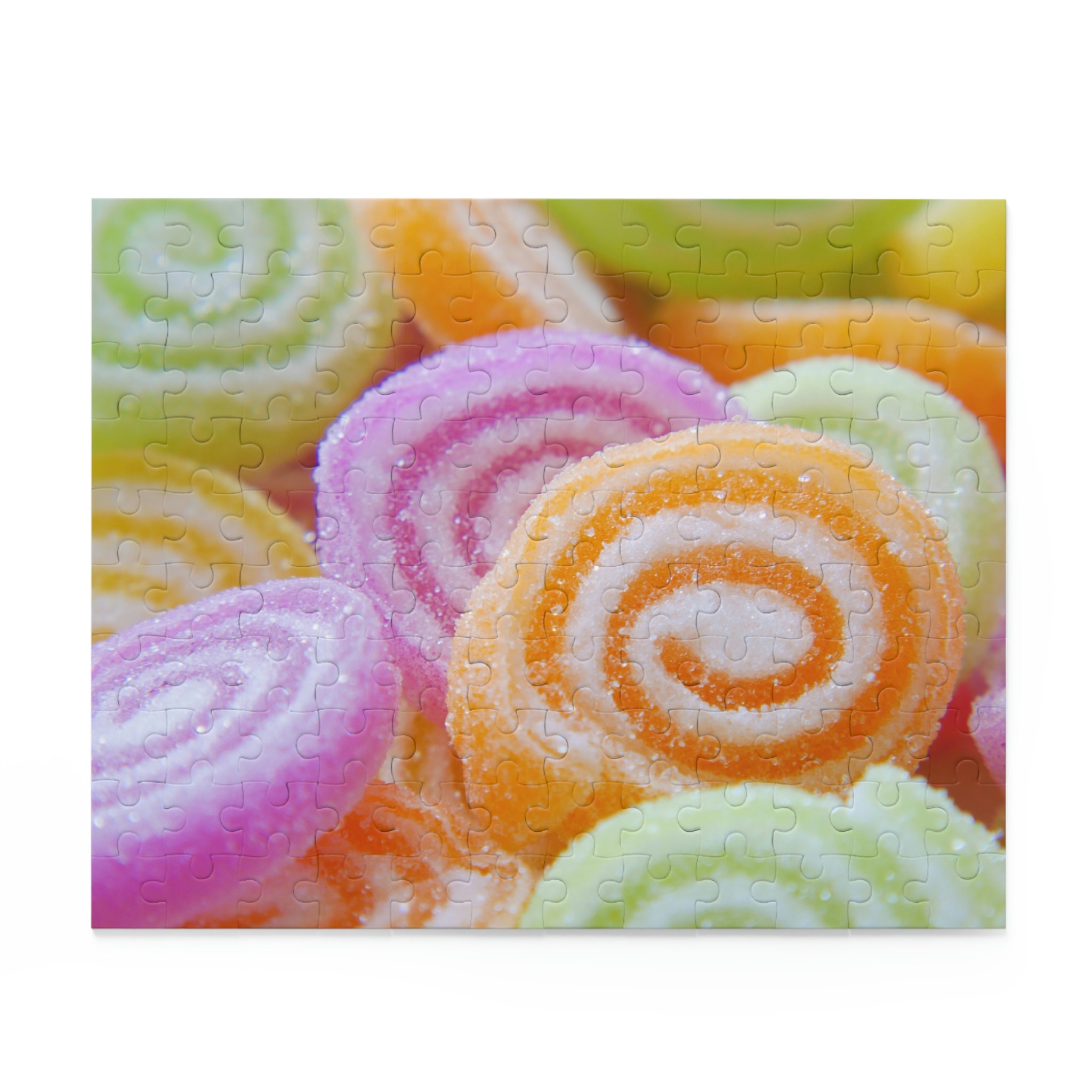 Spring Color Chewy Spiral Candy Puzzle 120, 252, 500-piece - Etsy