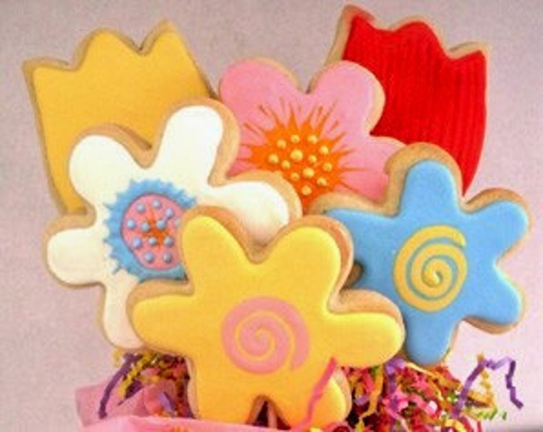 Deluxe Iced Sugar Cookies PDF Recipe Delicious Melt in Your Mouth ...