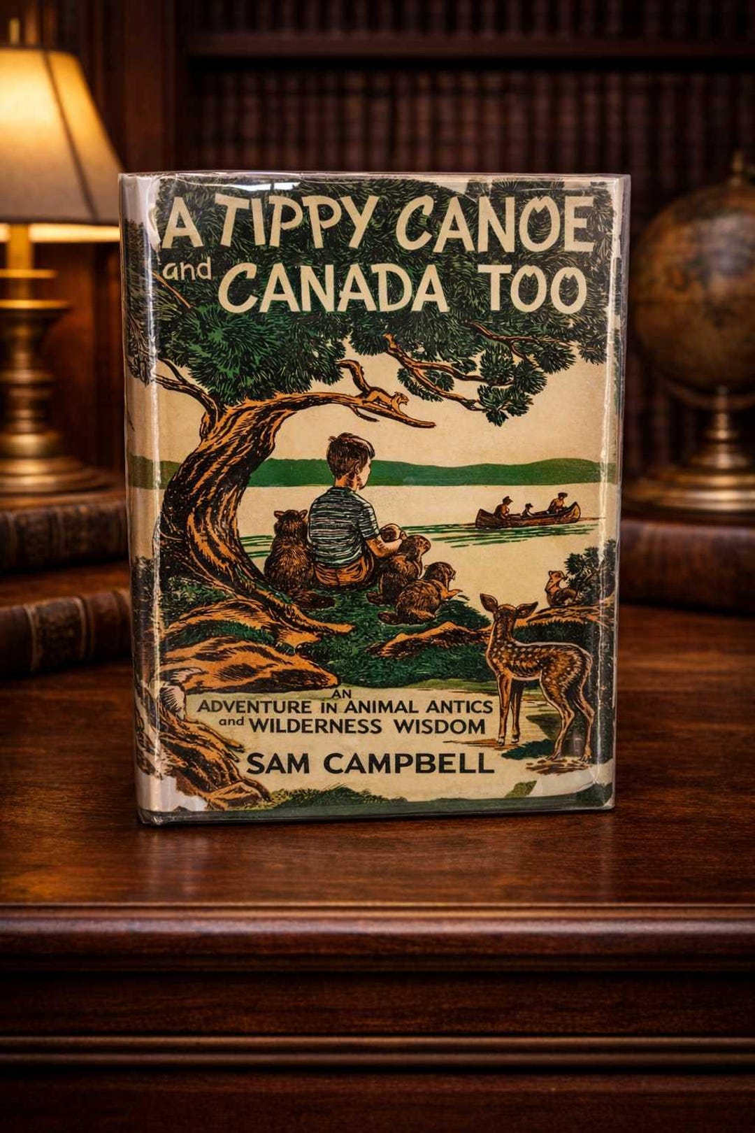 Signed First Edition: A Tippy Canoe and Canada Too by Sam Campbell - Etsy