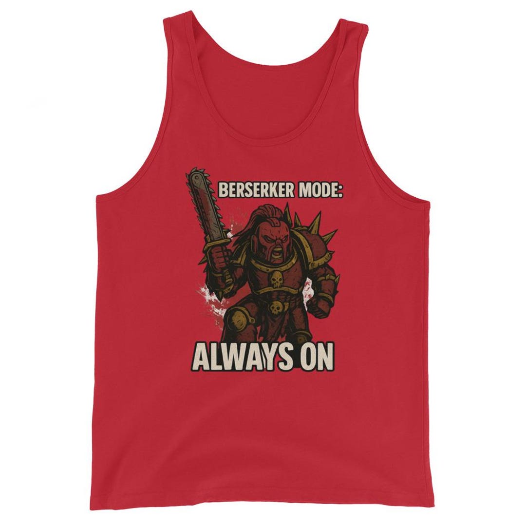 Berserker Mode Chaos Gym Vest - Etsy