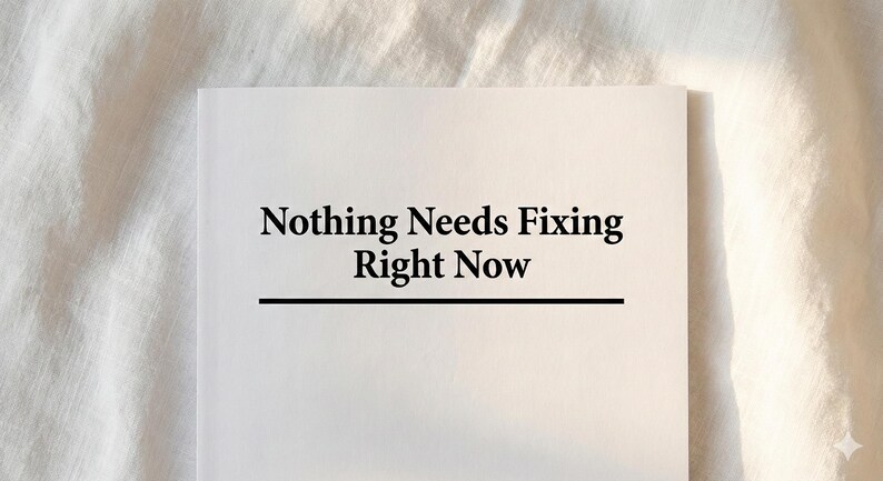 Daily Calm Pages – Minimal Printable Worksheets for Gentle Focus, Quiet ...