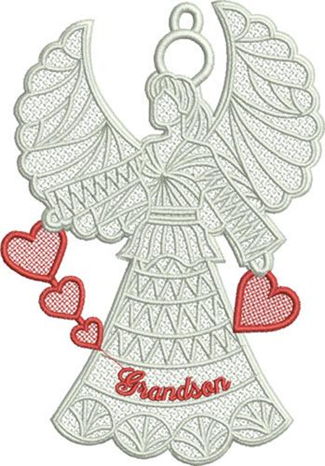 Free Standing Lace Machine File (fsl)grandson Angel - Etsy