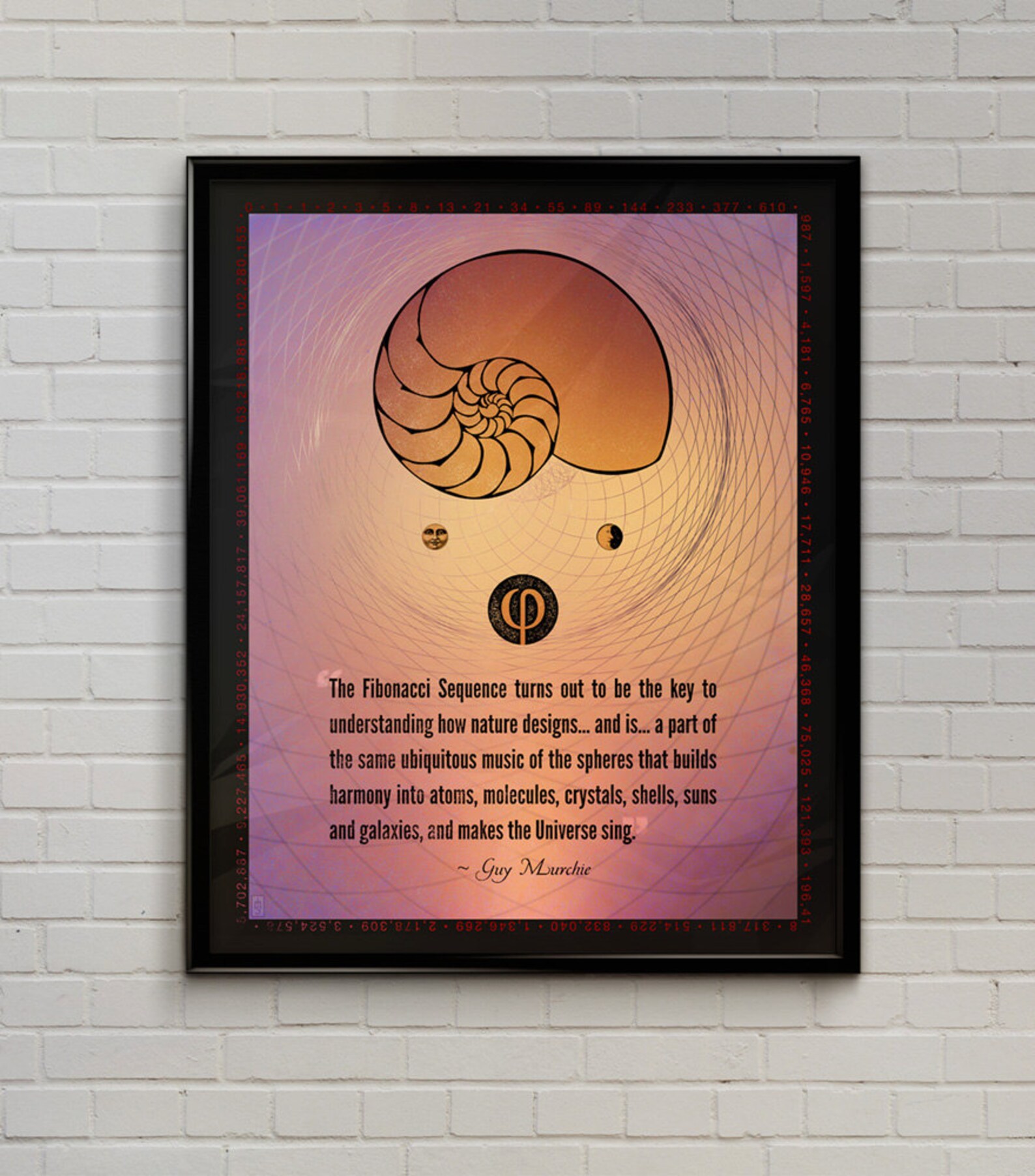 Golden Ratio Poster Print - Artists, Architects, Classrooms, the ...
