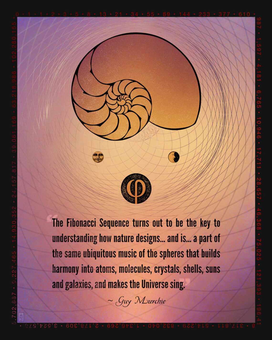 Golden Ratio Poster Print - Artists, Architects, Classrooms, the ...