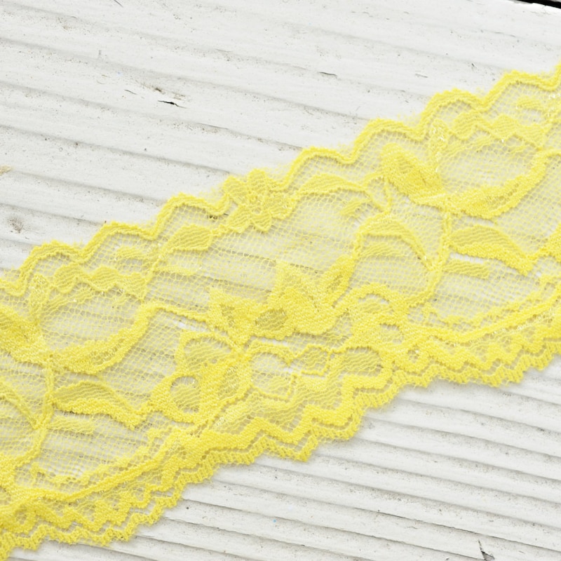 Yellow Lace - Etsy