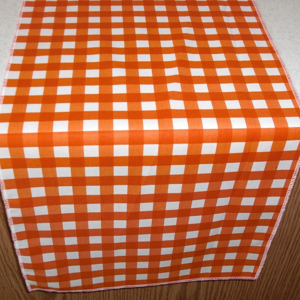 Orange Table Runner - Etsy