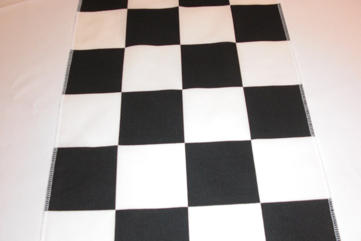 Checkered Squares Table Runner - Etsy
