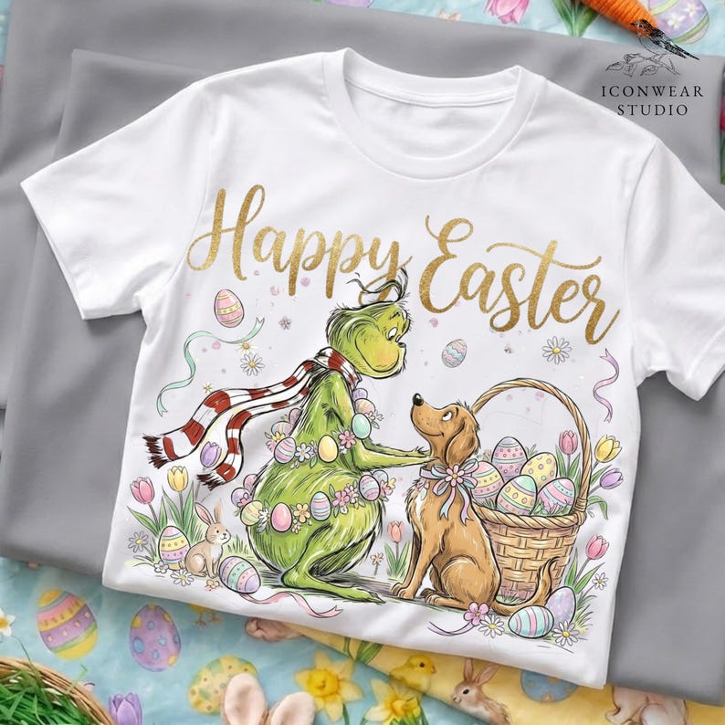 Happy Easter PNG: Easter Bunny Art Cute Holiday Illustration Png Spring ...
