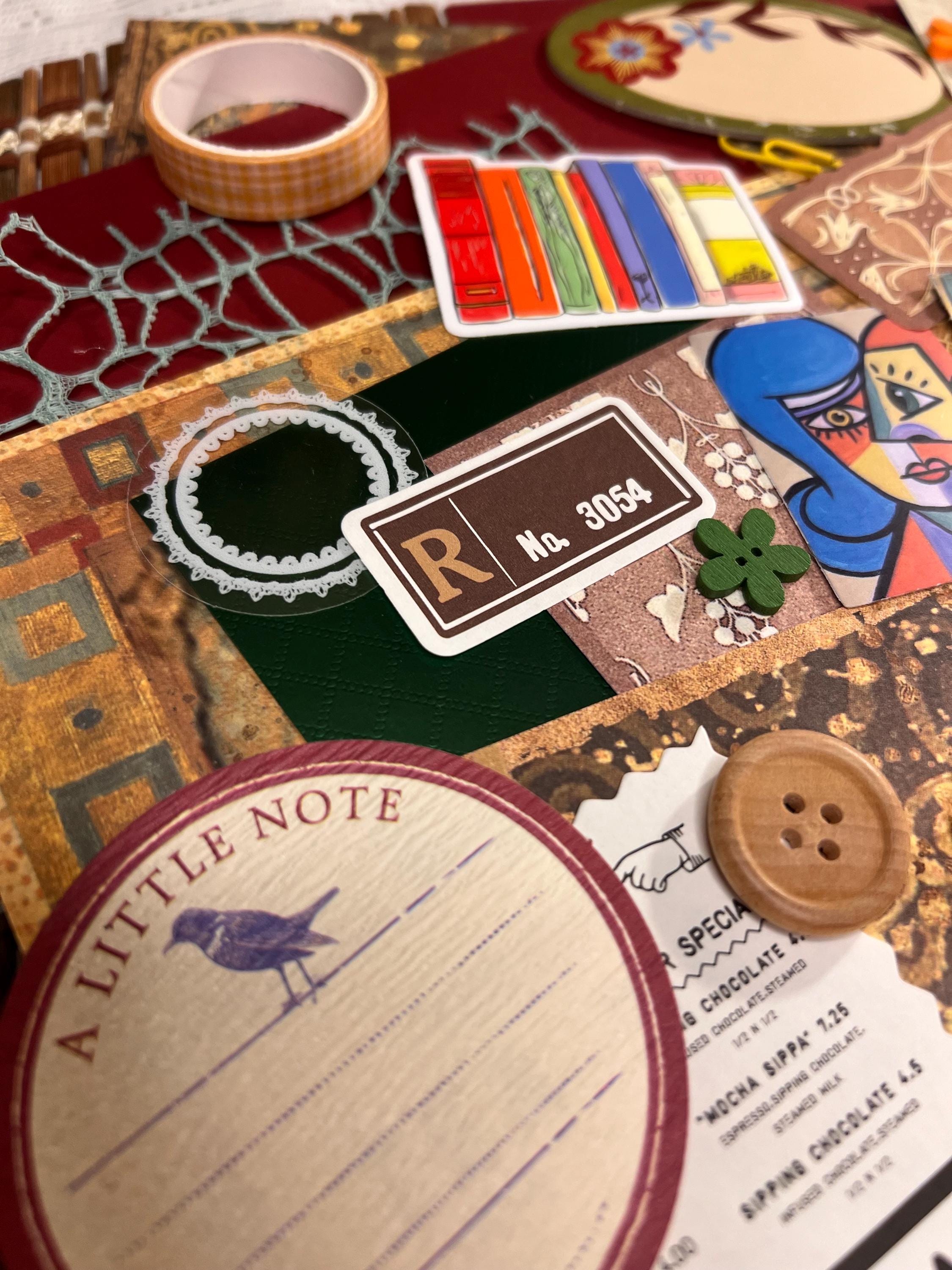 90s Coffeehouse Junk Journal Kit: Retro Cafe Ephemera - Etsy
