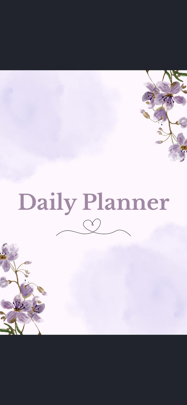 Minimalist Notebook Cover | Printable Planner Cover | A4 & A5 Digital ...