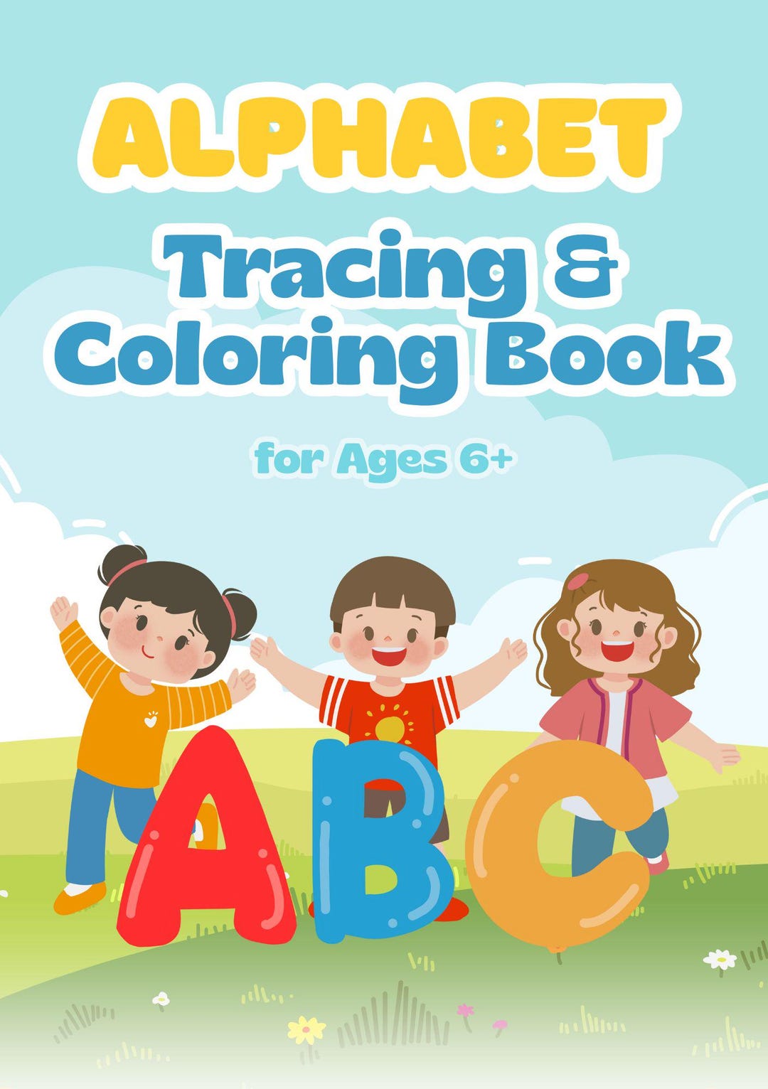 Alphabet Tracing and Coloring Book | Preschool ABC Worksheets ...