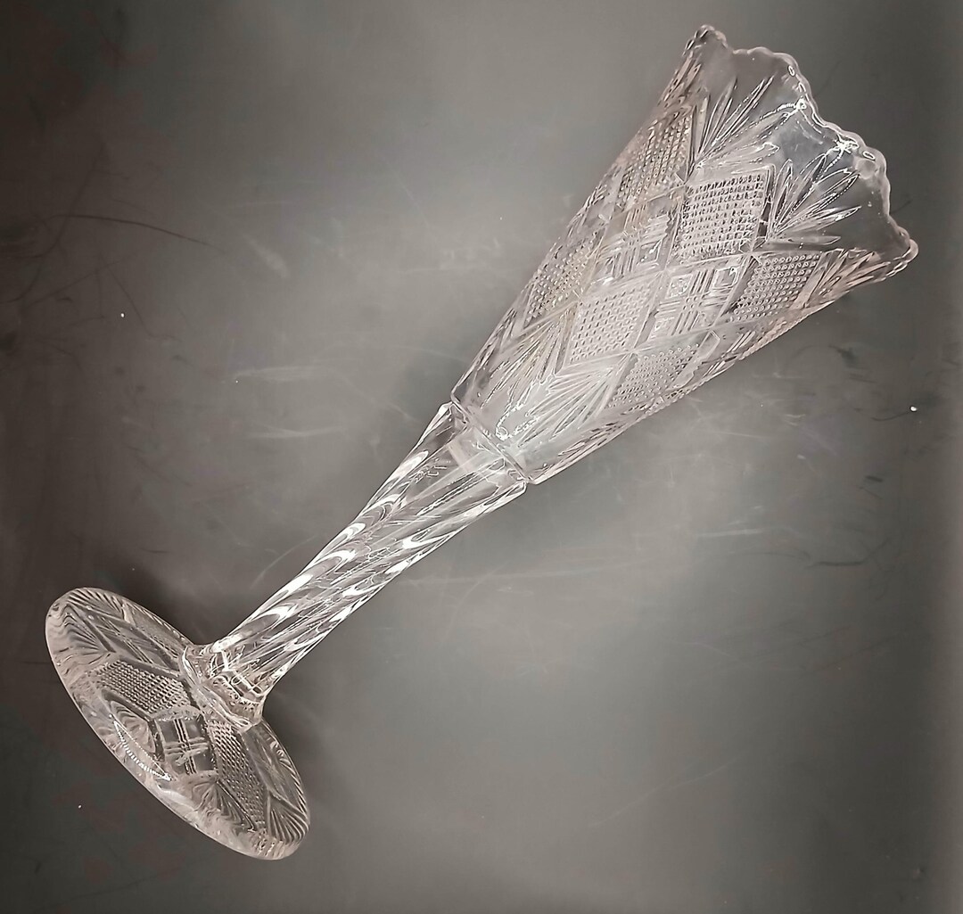 Victorian Era C.1895 George Duncan & Sons Paneled Diamond No.24 9.5 ...