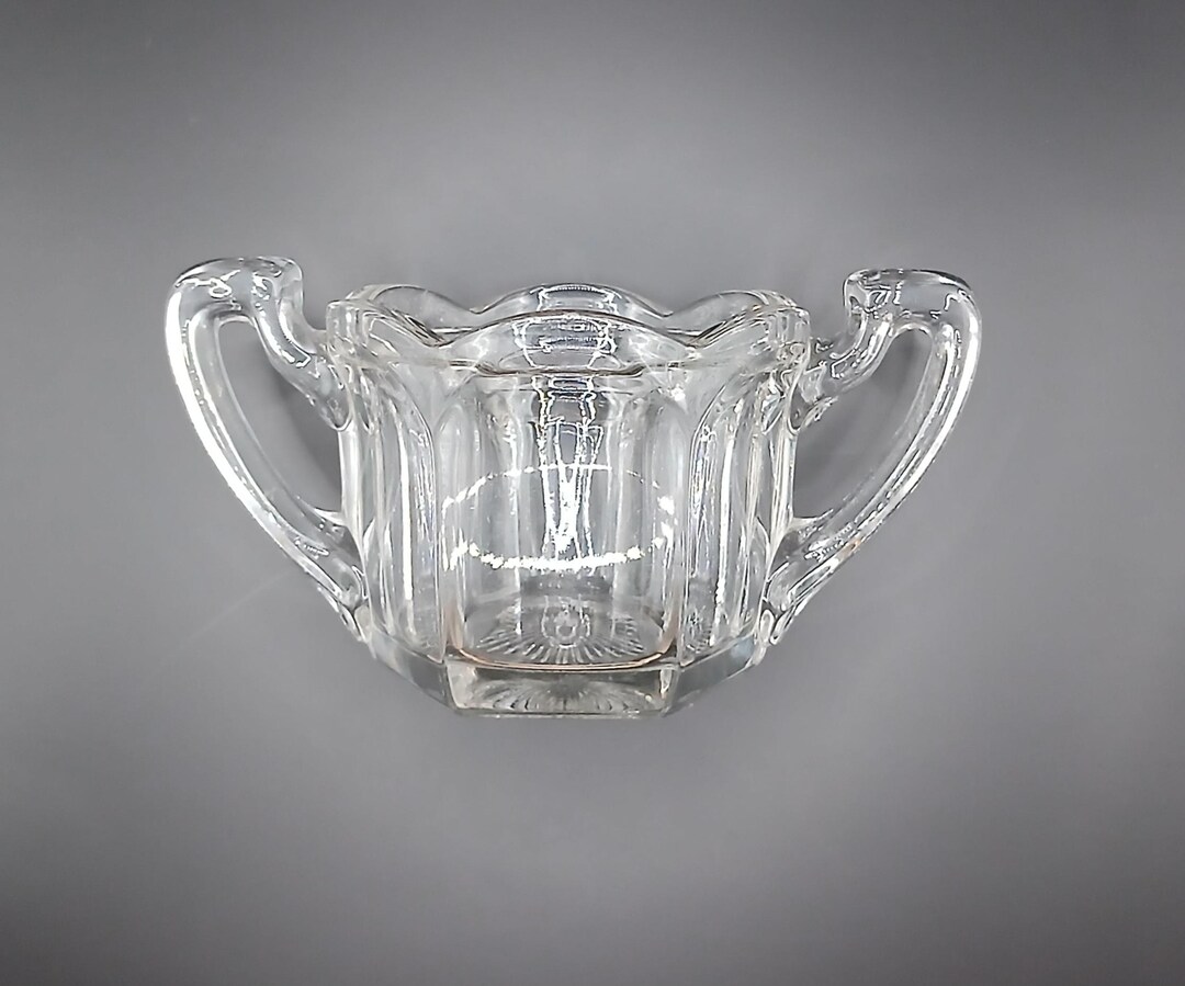 Antique Circa 1909 EAPG Mckee Bros. Glass No.21 Colonial Open Sugar ...