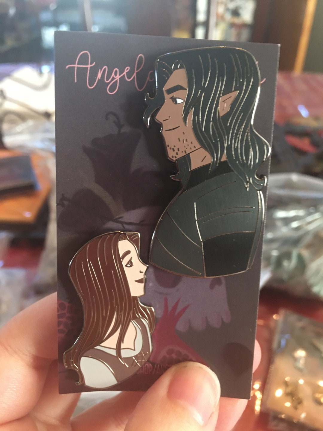 Officially Licensed Throne of Glass Elorcan Pin Set - Etsy