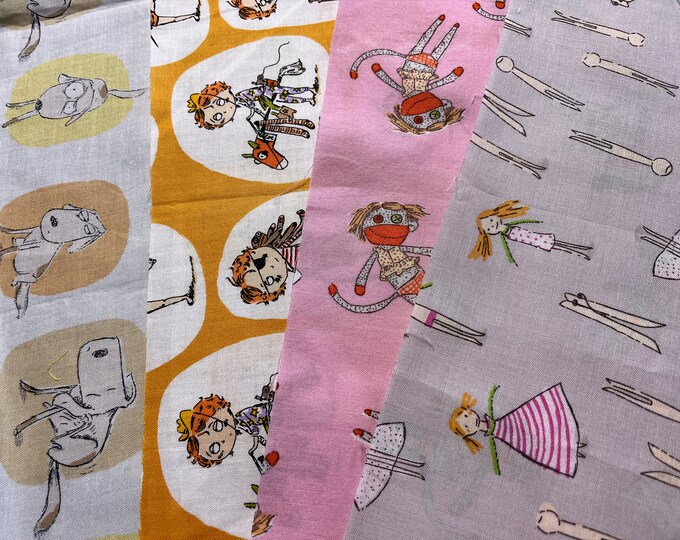 Heather Ross CRAFTY CHLOE Fabric Sampler - Etsy