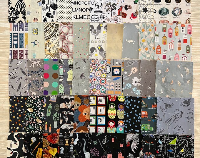50-piece Charm Pack for Gradient Quilts and Quilt Projects - Etsy