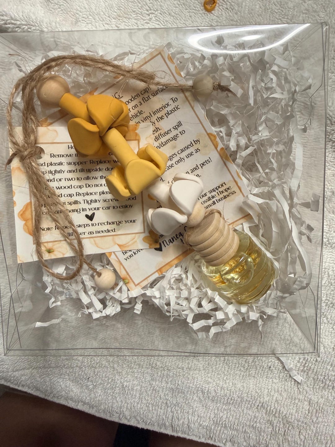 Handmade Car Diffuser - Pikake Scent - Etsy