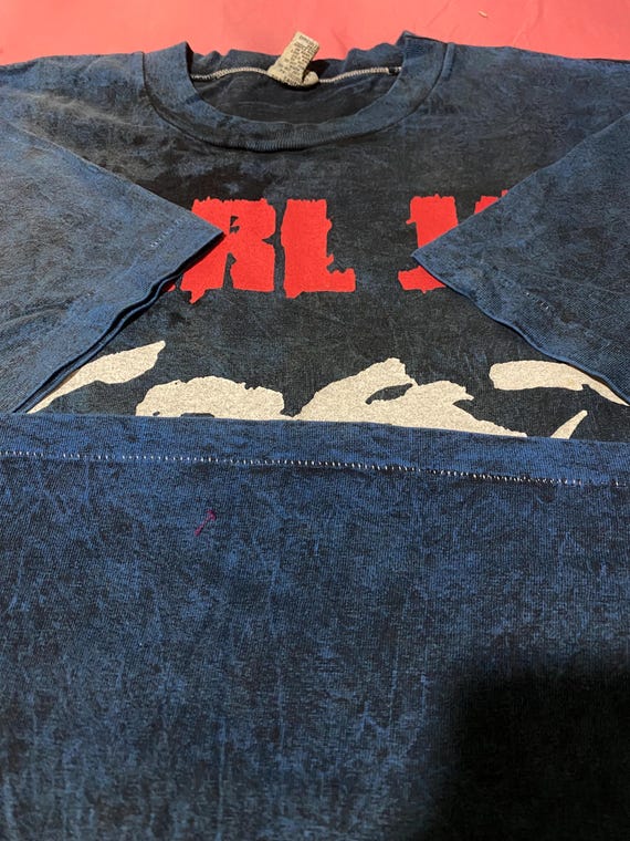 Rare! Vintage 90s Pearl Jam Iconic Stickman Logo Full… - Gem