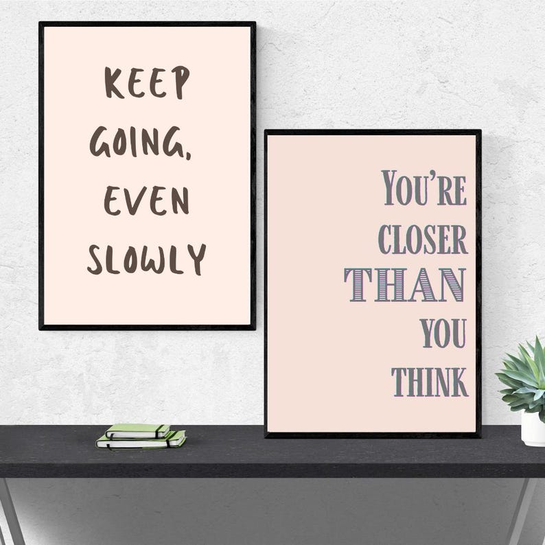 Motivational Printable Art, Decor, Inspirational Poster, Workplace ...