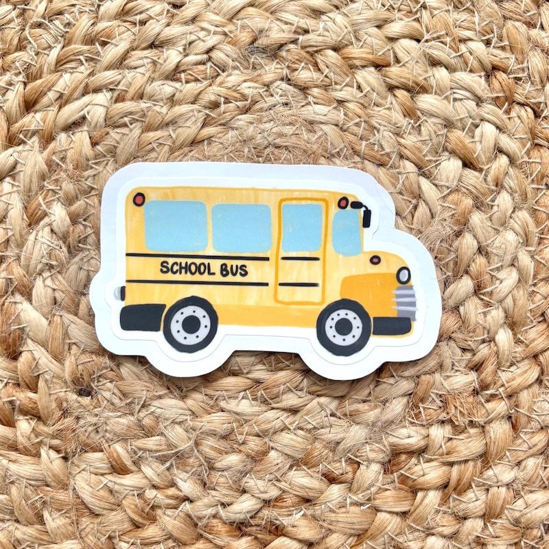 School Bus Decal - Etsy